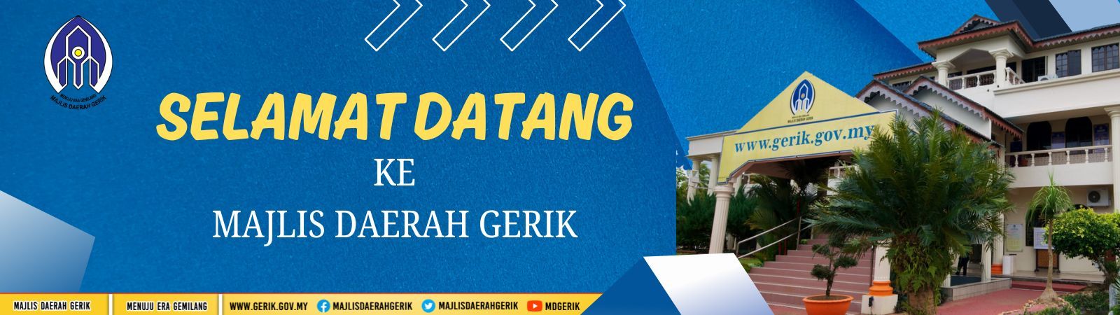 Portal Rasmi Majlis Daerah Gerik - Utama